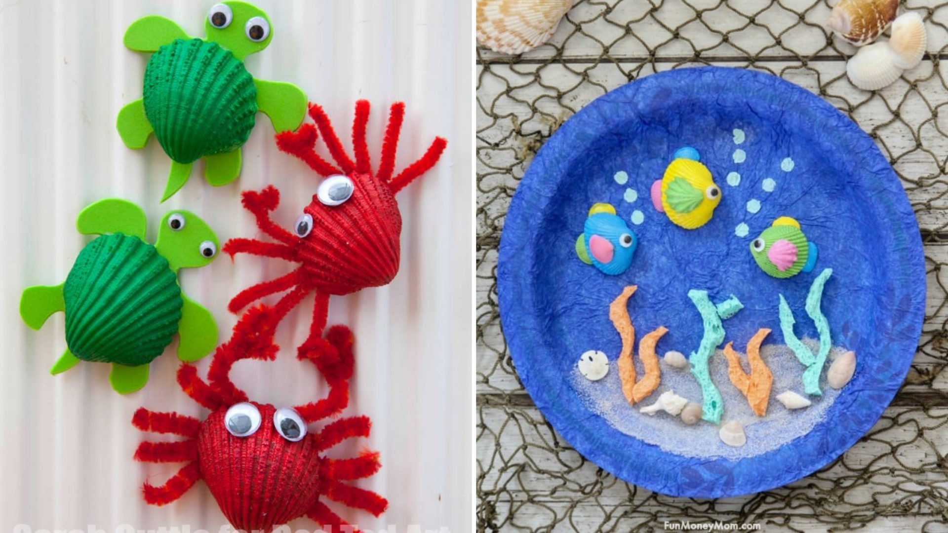 11 Seashell Crafts For Kids - diy Thought