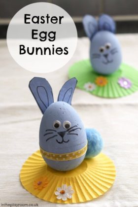 16 Kids Bunny Rabbit Easter Crafts - diy Thought