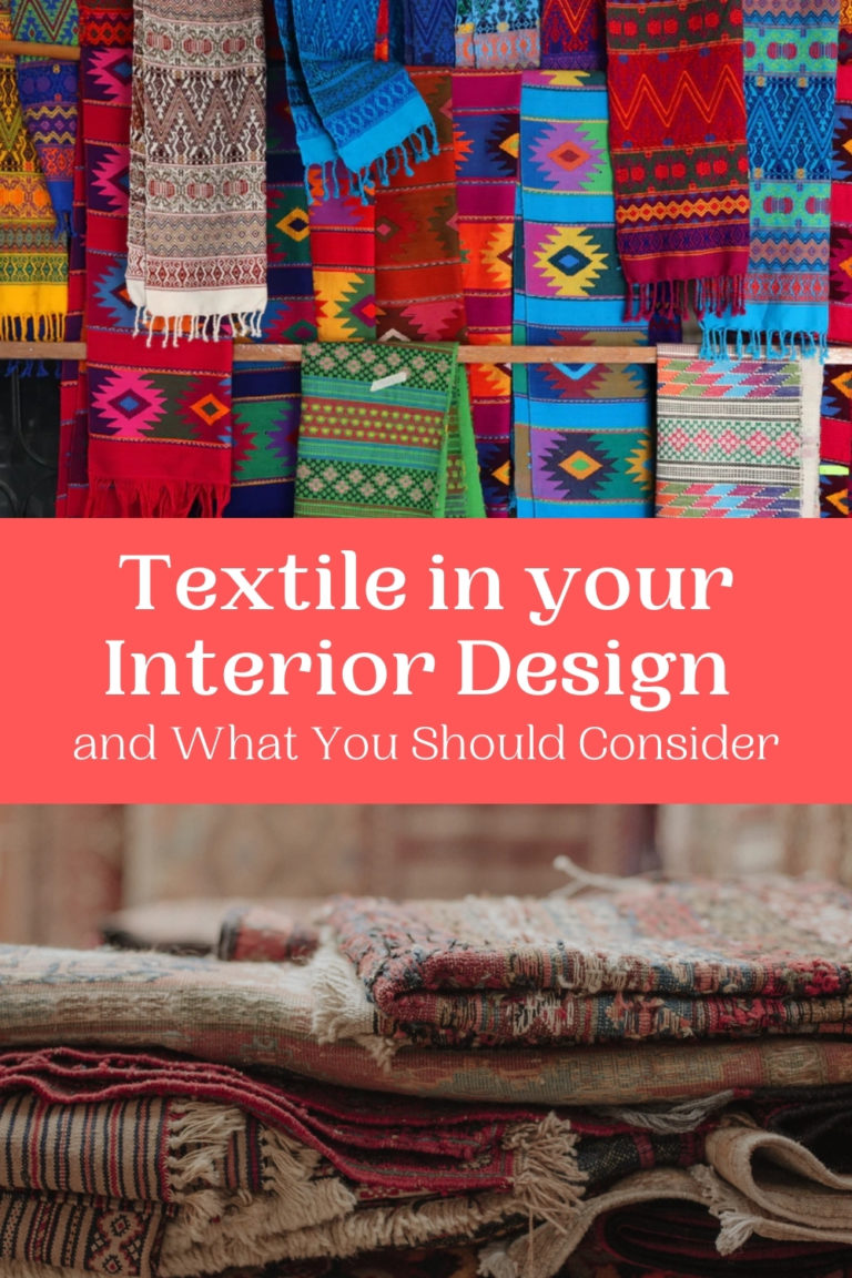 Textile in your Interior Design and What You Should Consider - diy Thought