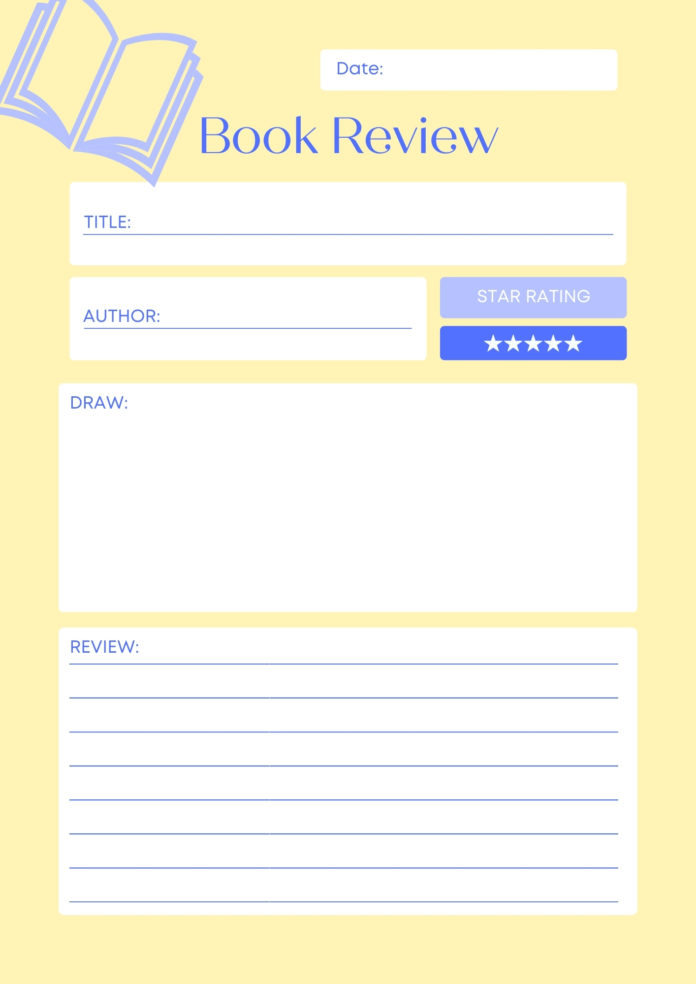 Printable Reading Log & Book Review - diy Thought