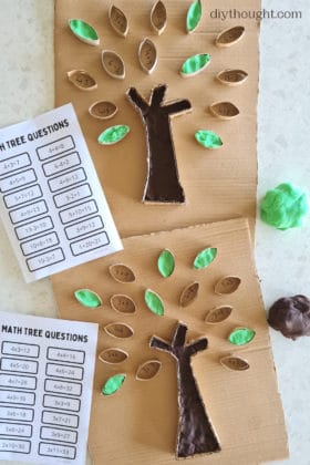 Math Tree Sensory Puzzle - diy Thought