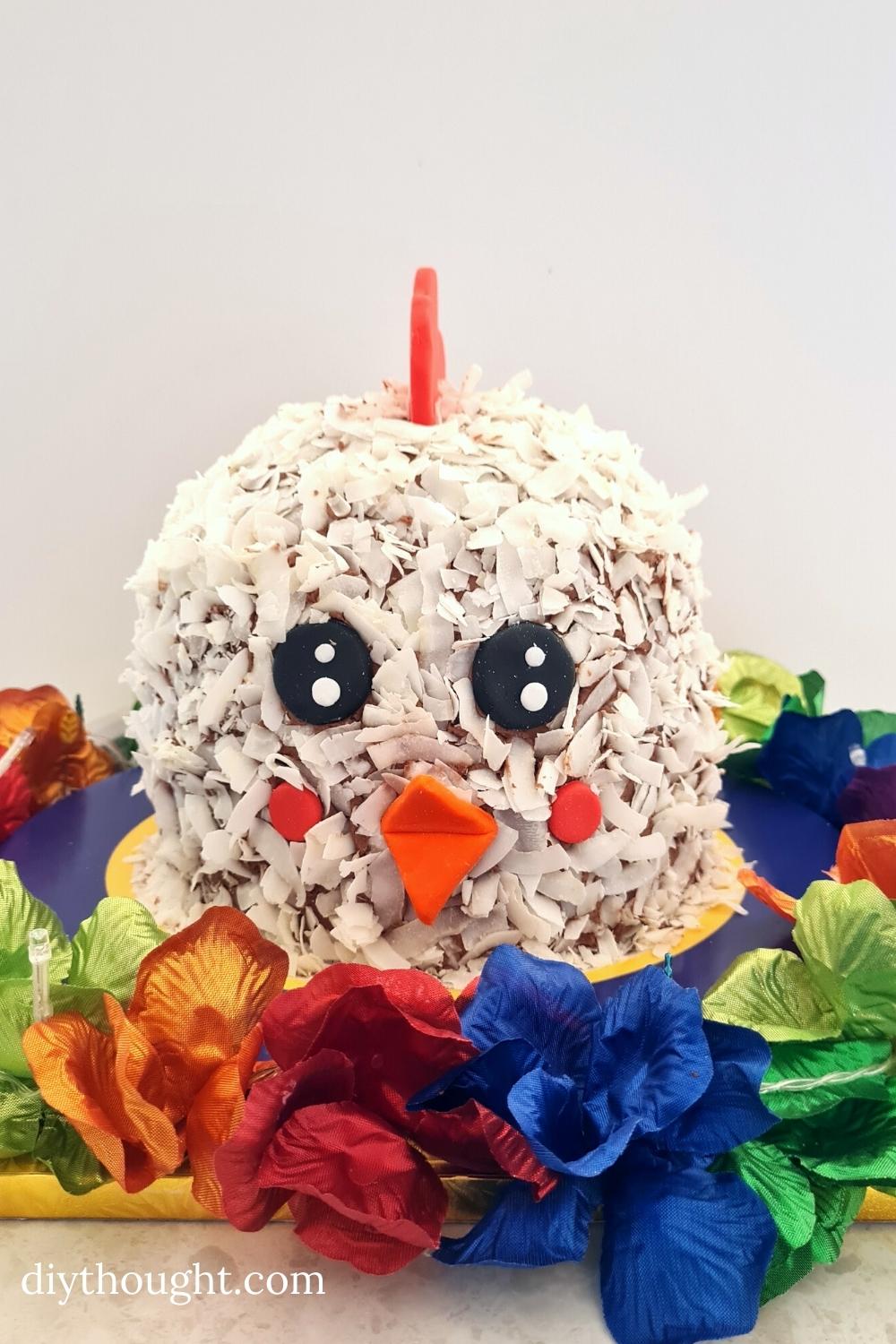 Easy DIY Chicken Cake - diy Thought