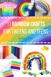 11 Rainbow Crafts for Tweens and Teens - diy Thought