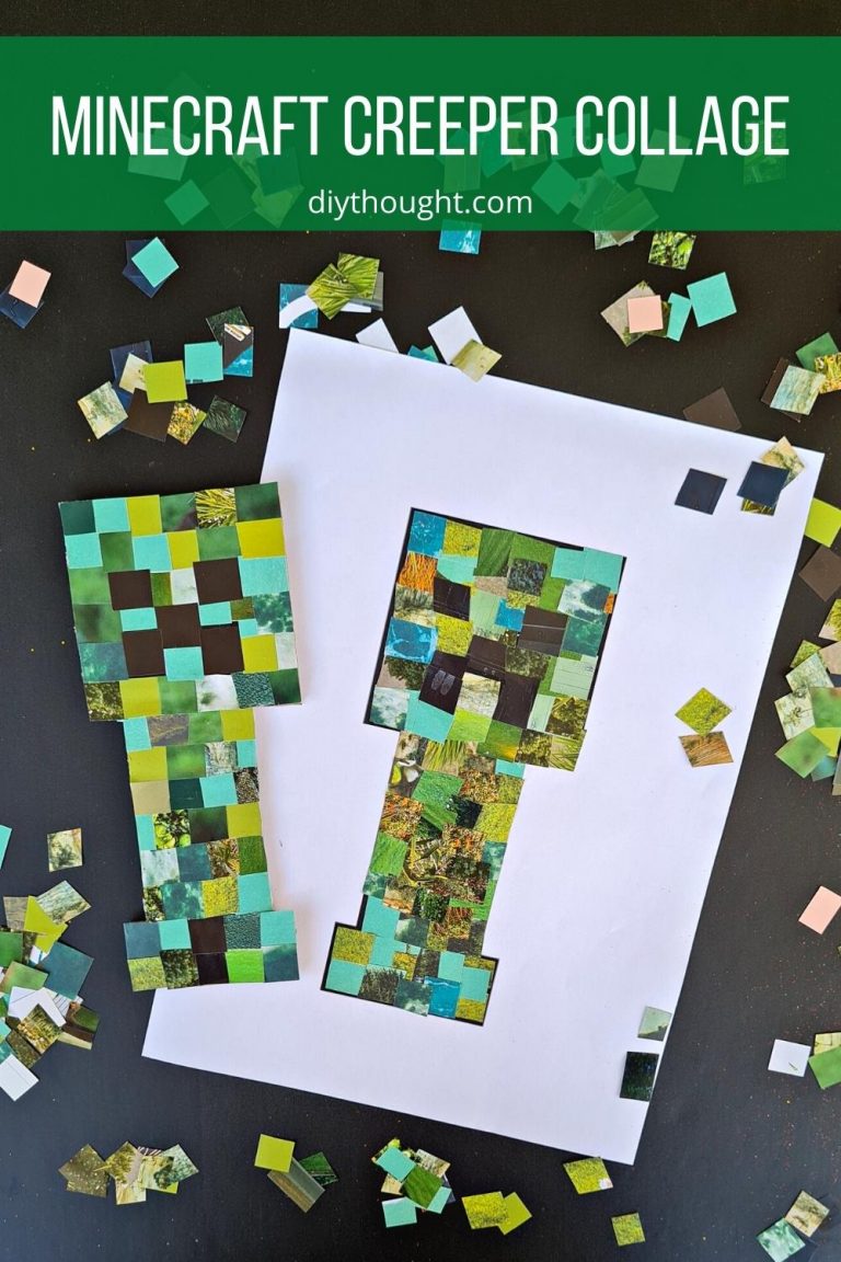Minecraft Creeper Collage - diy Thought