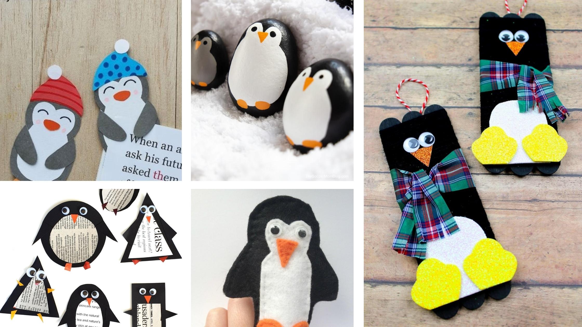 14 Fun Penguin Crafts - DIY Thought