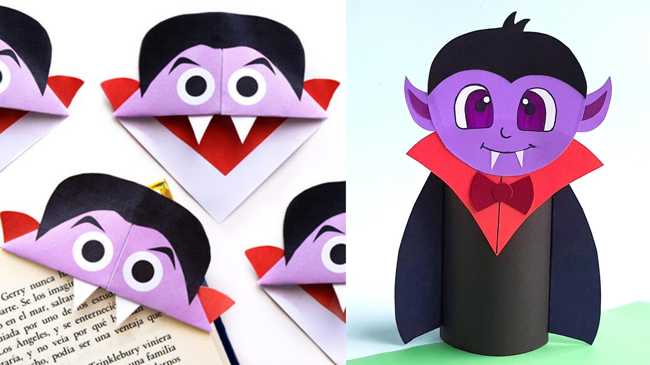 8 Vampire Crafts for Kids - DIY Thought