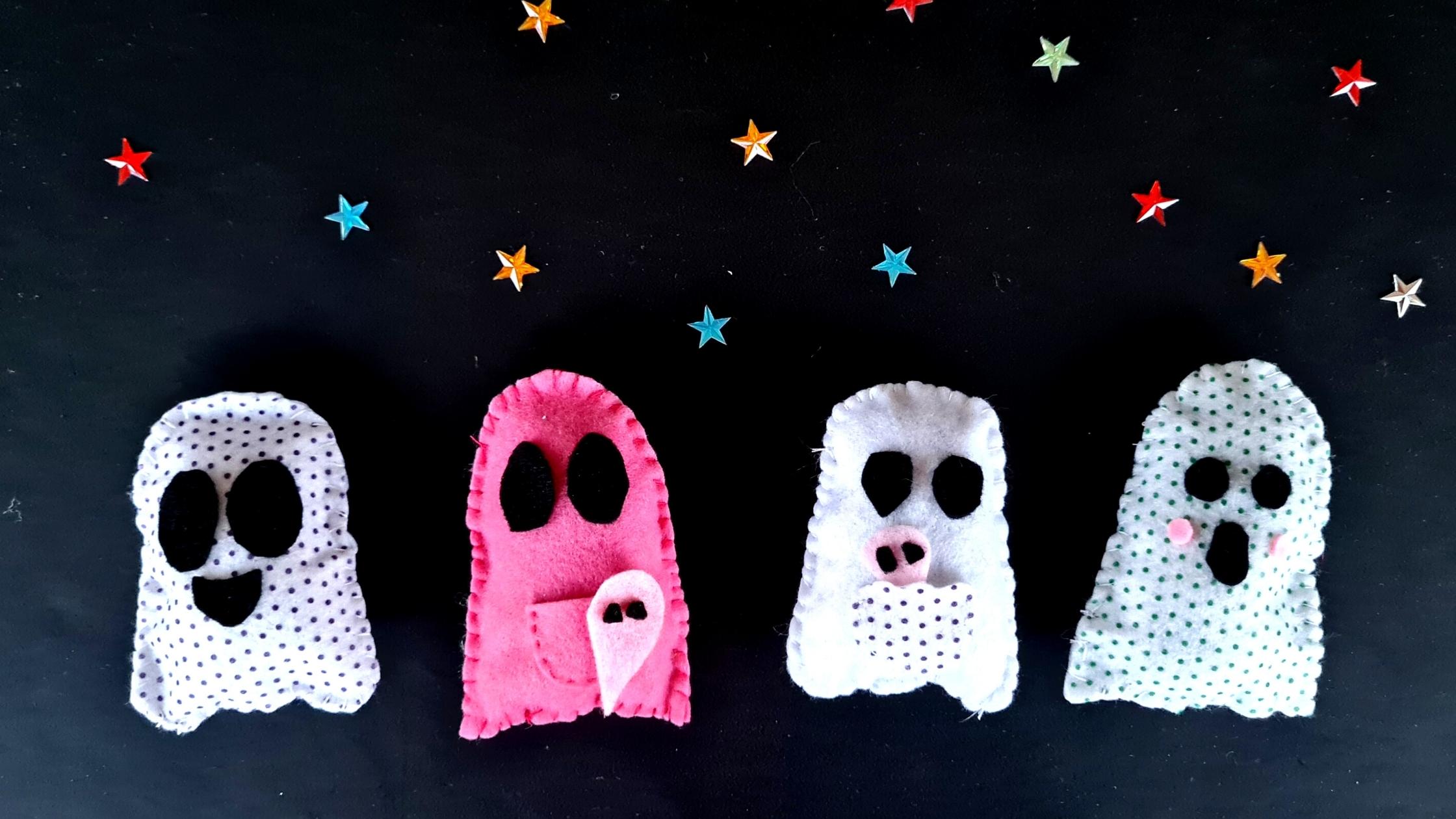 Sew A Felt Ghost Softie - DIY Thought