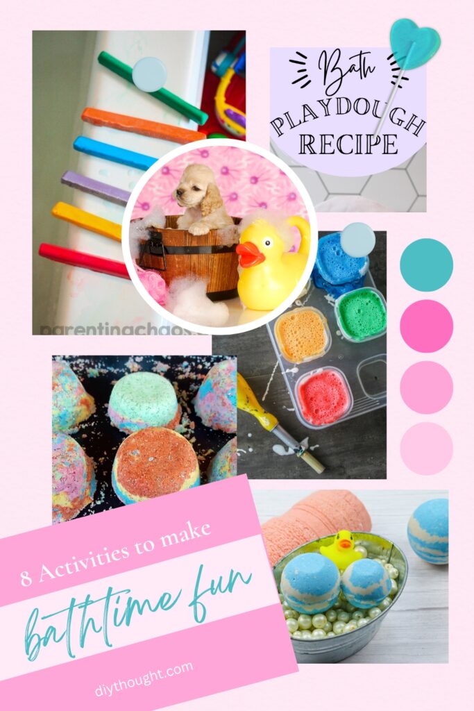 8 Activities To Make Bathtime Fun - DIY Thought