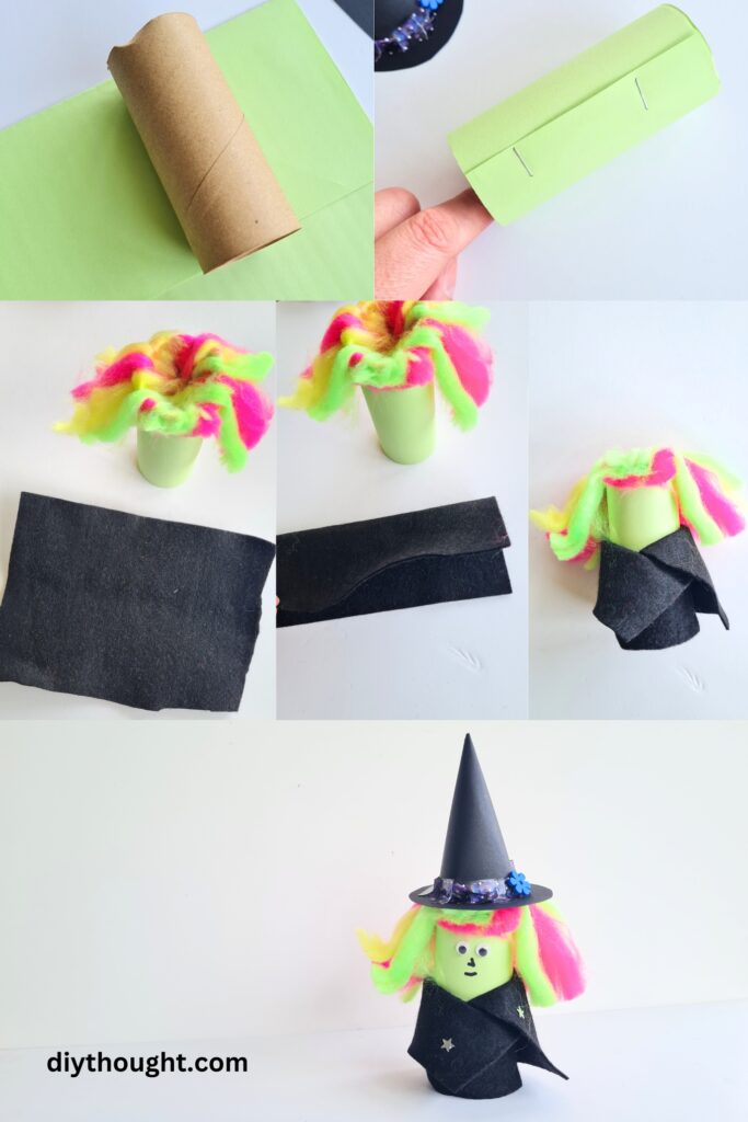 Toilet Paper Roll Witch - DIY Thought