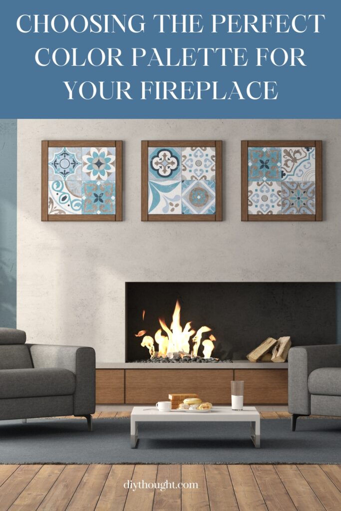 Choosing the Perfect Color Palette for Your Fireplace - DIY Thought